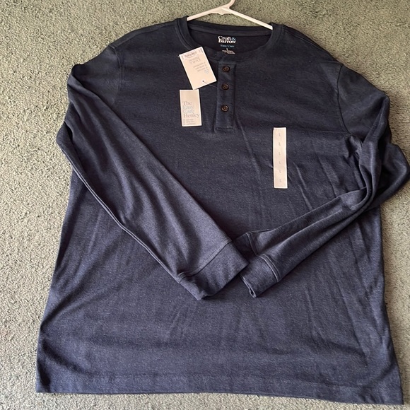 croft & barrow | Shirts | Nwt Croft And Barrow Henley | Poshmark